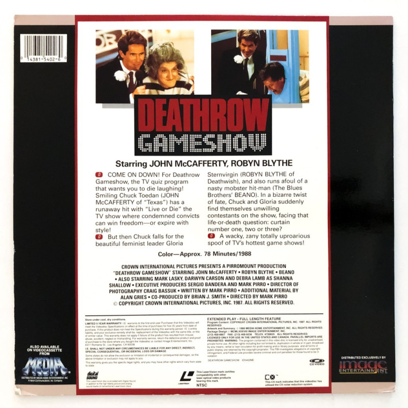 Deathrow Gameshow (NTSC, English)