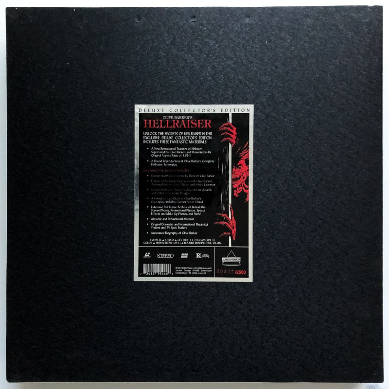 Hellraiser: Deluxe Collector's Edition (NTSC, Englisch)